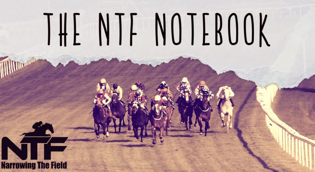 NTF NOTEBOOK: MONDAY 9TH – SUNDAY 15TH MAY